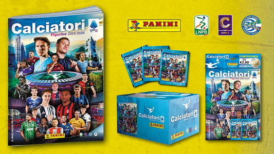 Calciatori Panini 2025-26: arrivano le Tin Box celebrative e ...