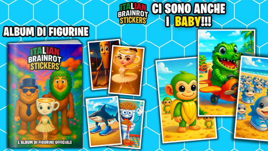 🧠 Guida per Collezionisti – Italian Brainrot Stickers® (Album e figuri ...