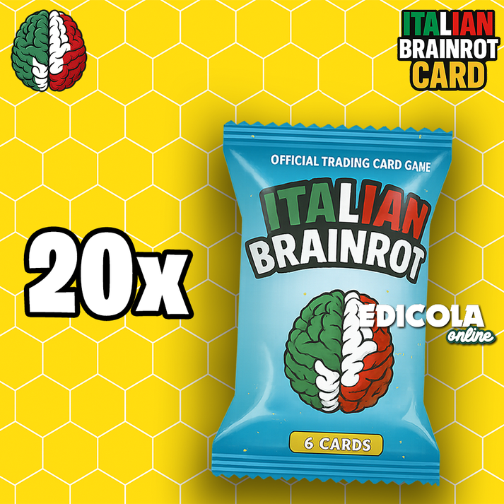 [Preordine] Bustina di ITALIAN BRAINROT CARD ® - Official Trading Card ...