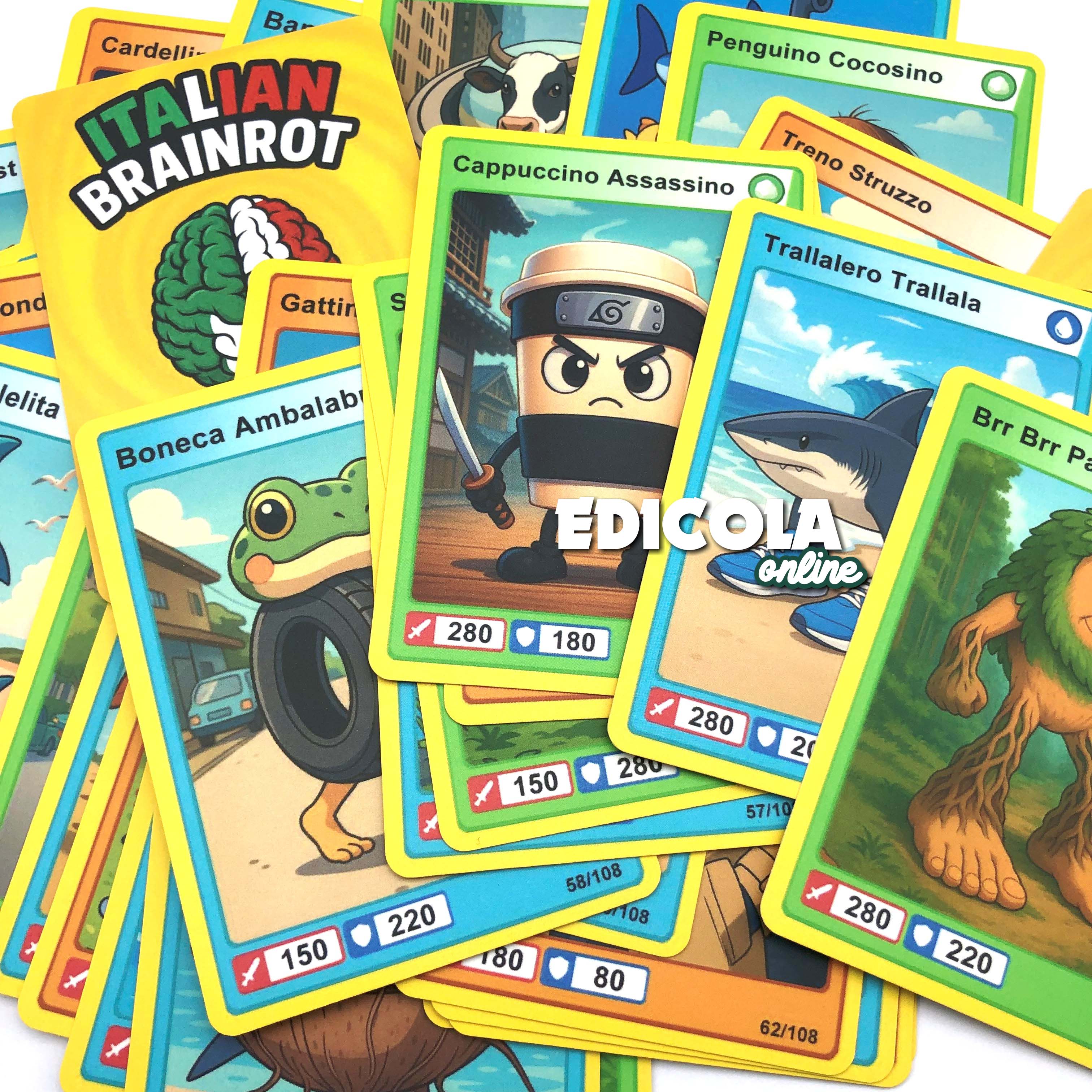 Le Italian Brainrot Card sono finalmente realtà! – Edicola online