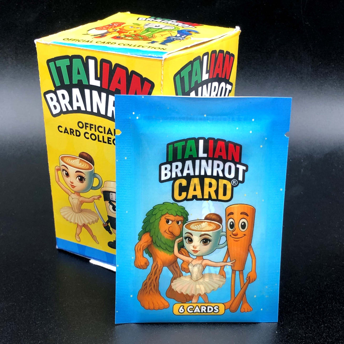 Bustine di Carte ITALIAN BRAINROT CARD ® - Official Trading Card Game ...