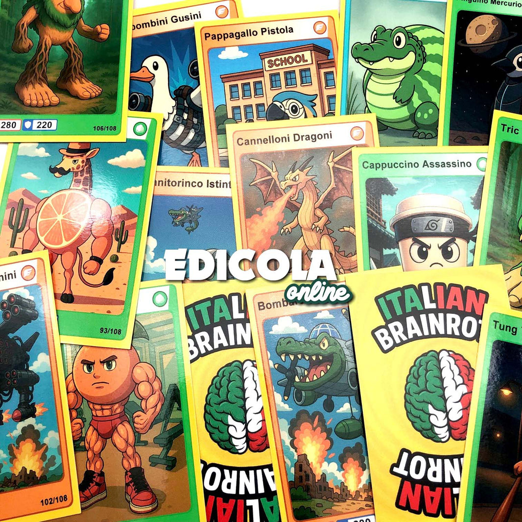 The Italian Brainrot Cards are finally a reality! – Edicola online