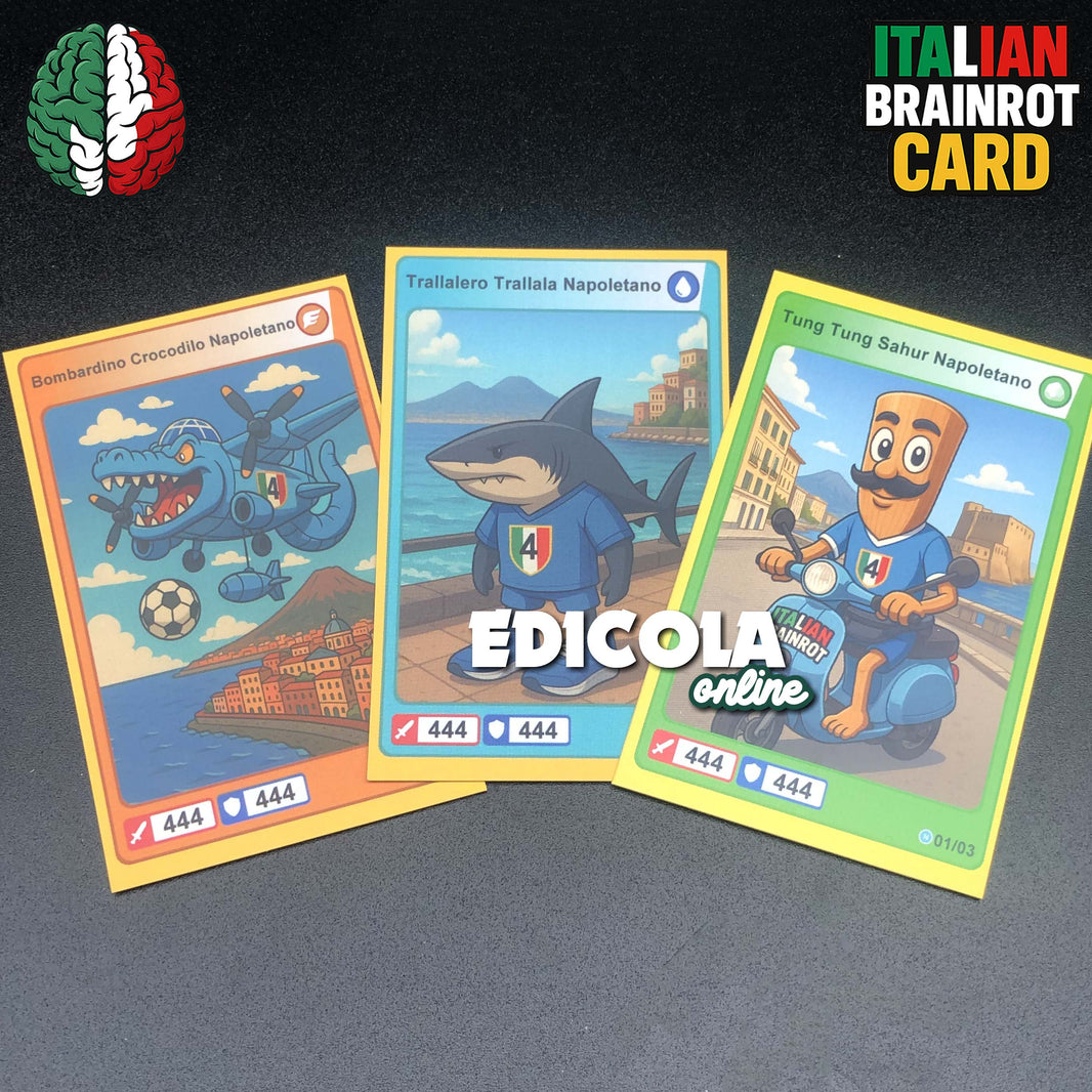Italian Brainrot Card – Edicola online