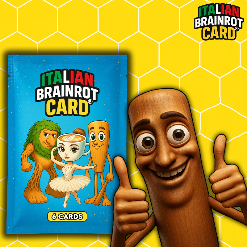 Bustine di Carte ITALIAN BRAINROT CARD – Edicola online