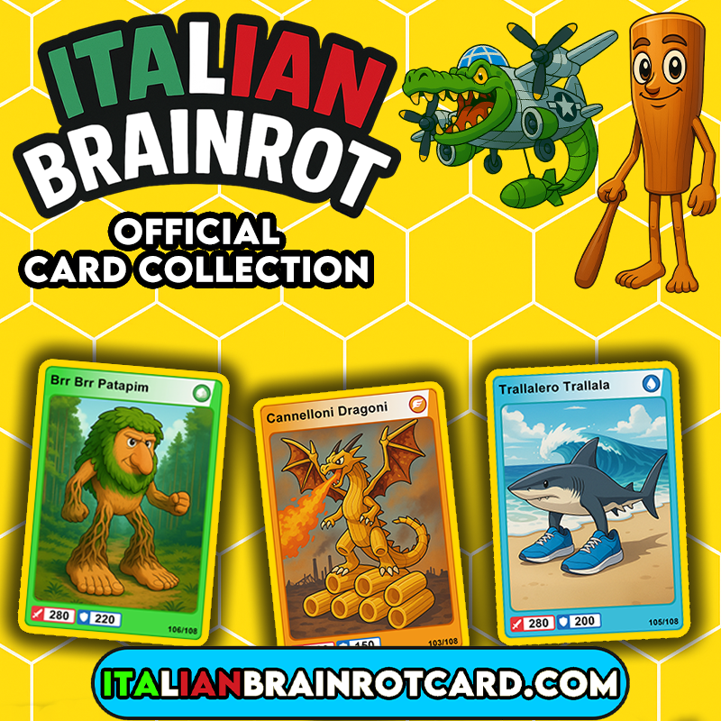 Bustine di Carte ITALIAN BRAINROT CARD ® - Official Trading Card Game ...